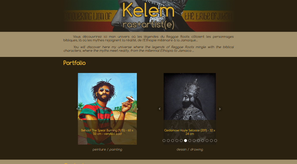 Accueil - Kelem, ras+artist{e}